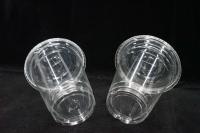 China 16 Ounce Biodegradable Party Cups With Lids 90mm for sale