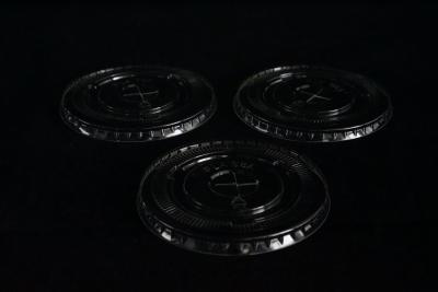 China Transparent 98mm Compostable Cup Lids Takeaway for sale