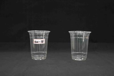 China 16oz 98mm Environmentally Friendly Plastic Cups Greenware for sale