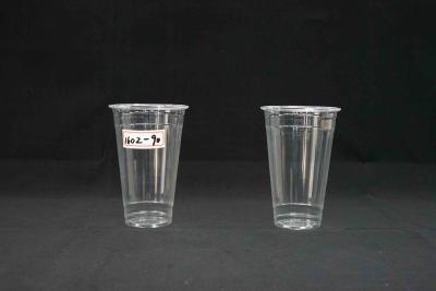 China Takeaway Coffee Biodegradable PLA Cups 16oz 90mm 470ml for sale