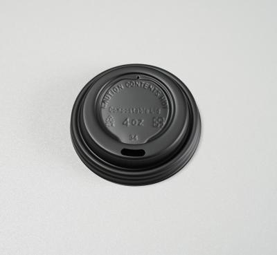 China Plastic Drink 58mm Restaurants PLA Lids Commercial Cafes for sale