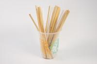 China Bars Clubs Natural Wheat Drinking Straws Restaurants for sale
