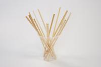 China Natural Straw Eco Friendly 3-5mm 200mm Biodegradable Compostable for sale