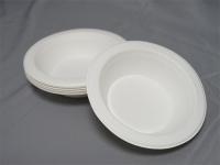 China 12 Ounce Or 16oz 100% Biodegradable Sugarcane Bowl for sale