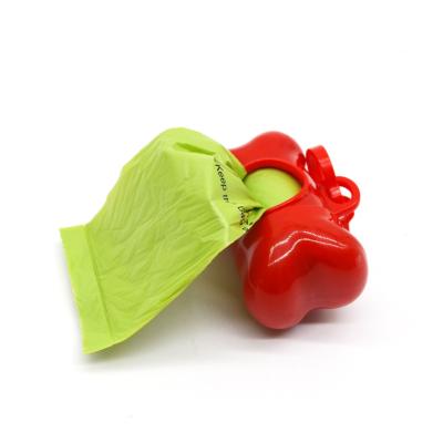 China 33cmx22cm Biodegradable PET Dog Poop PLA Bags 18 Microns for sale