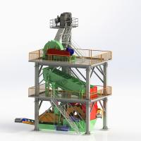 China 400t/H High Capacity Stationary M Sand Making Machine Manufactured Sand Plant for sale
