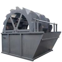China Electricity Powered M Sand Washing Machine Bucket Wheel Sand Washer 120t/H Capacity for sale