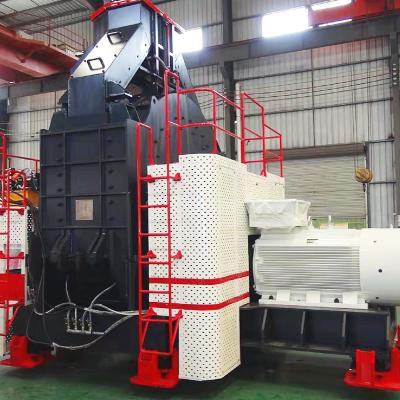 China Electricity Powered Mobile Impact Crusher Impact Stone Crusher Customizable Color for sale