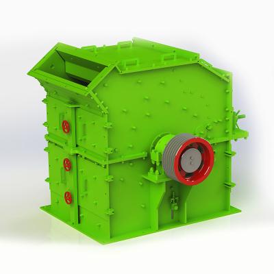 China 22kw 37kw Compact Impact Crusher Machine For Brick And Tile Manufacturing for sale