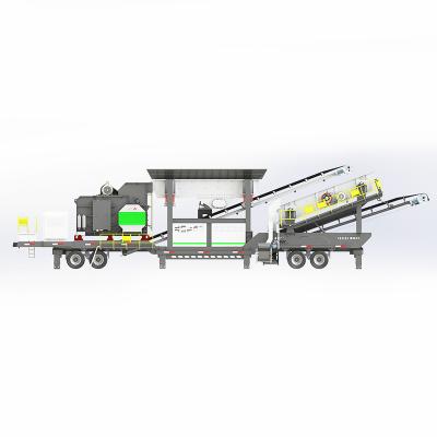 China 30-250t/H Coarse Mining Crusher Machine 15kw For Fine Crushing for sale