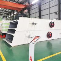 China Electricity Powered 1500x5000mm Vibrating Screen Equipment Linear Vibrating Sieve for sale
