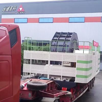 China 90kw - 400kw Limestone Crushing Equipment Horizontal Shaft Impactor Crusher for sale