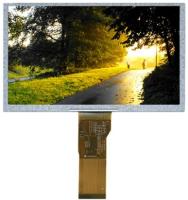 China Startek 5 Inch Capacitive Touch Panel 800*480 16/18/24 Bit RGB Interface for sale