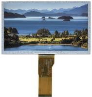China ST7262 IPS High Brightness TFT Display LVDS Interface 5 Inch 800*480 for sale