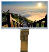 China ST7262 IPS High Brightness TFT Display LVDS Interface 5 Inch 800*480 for sale