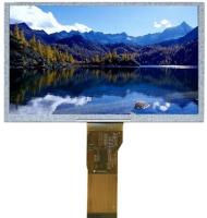 China 7 Inch 1024x600 IPS TFT LCD Display LVDS Interface Outdoor Indoor for sale
