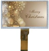 China LVDS 1024x600 7 Inch TFT Display Landscape LCD Screen Landscape Screen for sale