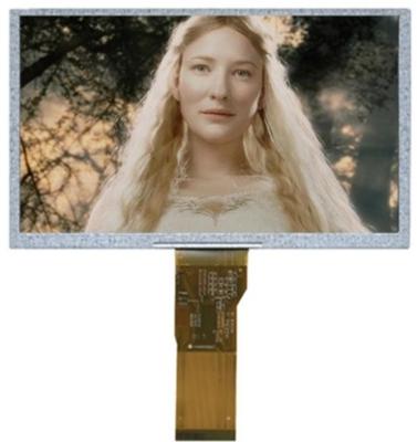 China MIPI Interface Smart TFT Display 7 Inch TFT Touch Screen 280x1424 for sale