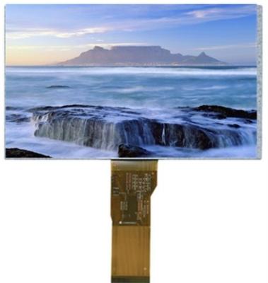 China High Brightness 5 Capacitive Touch Screen 800*480 ST7262 16/18/24 Bit RGB for sale