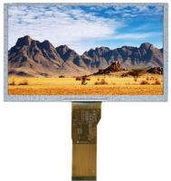 China 24 Bit RGB Resistive Touch Panel Minitor 5 Inch 800*480 High Brightness for sale