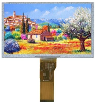 China 24 Bit RGB Resistive Touch Panel Minitor 5 Inch 800*480 High Brightness for sale