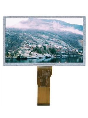 China 5 Inch 800x480 ST7262 LVDS TFT Display Tft Capacitive Touch Screen for sale