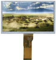 China ST7262 LVDS Interface LCD Screen 5 Inch 800x480 IPS Capacitive Touch Panel for sale