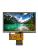 China ST7262 Monochrome LCD Screen Module LVDS Touch Screen 5 Inch 800*480 for sale