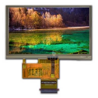 China ST7262 Monochrome LCD Screen Module LVDS Touch Screen 5 Inch 800*480 for sale