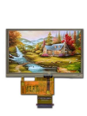 China ST7262 LVDS Interface Display 5 Inch TFT LCD Display LVDS Capacitive Touch Panel for sale