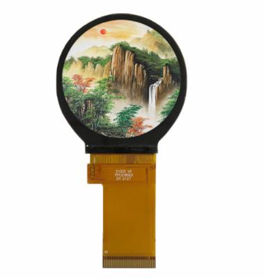China 5 Inch Round TFT Display 800x480 ILI5960 ILI6122 16 18 24 Bit RGB High Brightness RTP Touch Screen for sale
