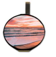 China 1.3 Inch 240*240 IPS Round TFT LCD Display For Round 6 Clock for sale