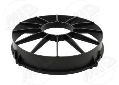 China Custom ABS PP Fan Guard Injection Molding 100-600mm Size 150K-800K Cycles for sale
