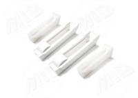 China Medical Injection Molding Infusion Tube Roller Clamp ABS PP Flow Control OEM for sale