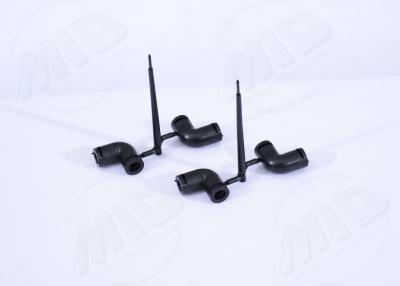 China Industrial Injection Molding Fluid Nozzle Connector Plastic Elbow Fitting OEM for sale