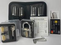 China 24PC Locksmith Supplies Stainless Steel Lock Pick Up Set for Convenient Lock Opening for sale