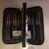 China 24PC Locksmith Supplies Stainless Steel Lock Pick Up Set for Convenient Lock Opening for sale