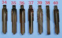 China Custom Logo Keydiy Universal Remotes Flip Key Blade for Auto Car and Fast Shipping for sale