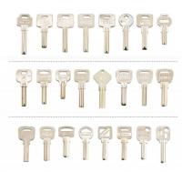 China Car Key Fob Compatible Magnetic Metal Door Key Plastic Blank Keys with Customized Logo for sale