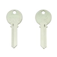 China Multi Colors UL050 Universal Brass Material Plastic Head Door Key Blank by Customized for sale