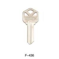 China Customized Logo Car Key Fob Copper Key for Motorcycle Battery Scooter or Door F-436 for sale