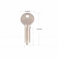 China The padlock UL050 blank key at prices with Customized Logo within your budget for sale