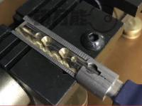 China ABS Steel key cutting machine parts for Vertical key retaining clip Auxiliary fixture for sale