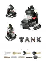 China 17 kg Gross Weight Key Copying Machine for All Keys Lost Spindle Speed 10000-13000 rpm for sale