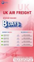 China UK Air Freight with Customized Routes Priority Handling and Real-time Tracking for Efficient British Air Cargo Transport for sale