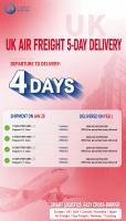 China Fast UK Air Express Service Offering Secure Timely Delivery Solutions Tailored for International Business Logistics for sale