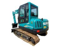 China Sunward SWE80E 8 Ton Crawler Hydraulic Excavator 2022 2665mm Height 44kW for sale