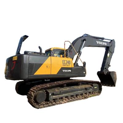 China Volvo EC240 Hydraulic Excavator 134kW 6.98m Digging Depth 24 Ton Used for sale