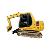 China Komatsu PC60 Crawler Hydraulic Excavator 6 Ton 7030mm Dig Height 3900mm Depth for sale
