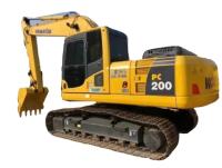 China Used Komatsu PC200-8 Excavator 19.9T CLSS System 2021 110kW for sale